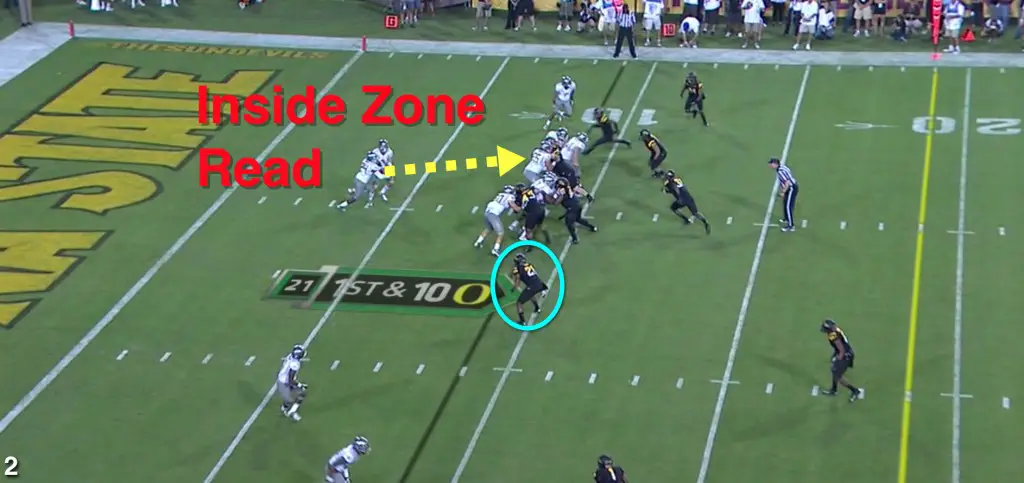Oregon Surprises ASU with a New Power Read Play! | FishDuck