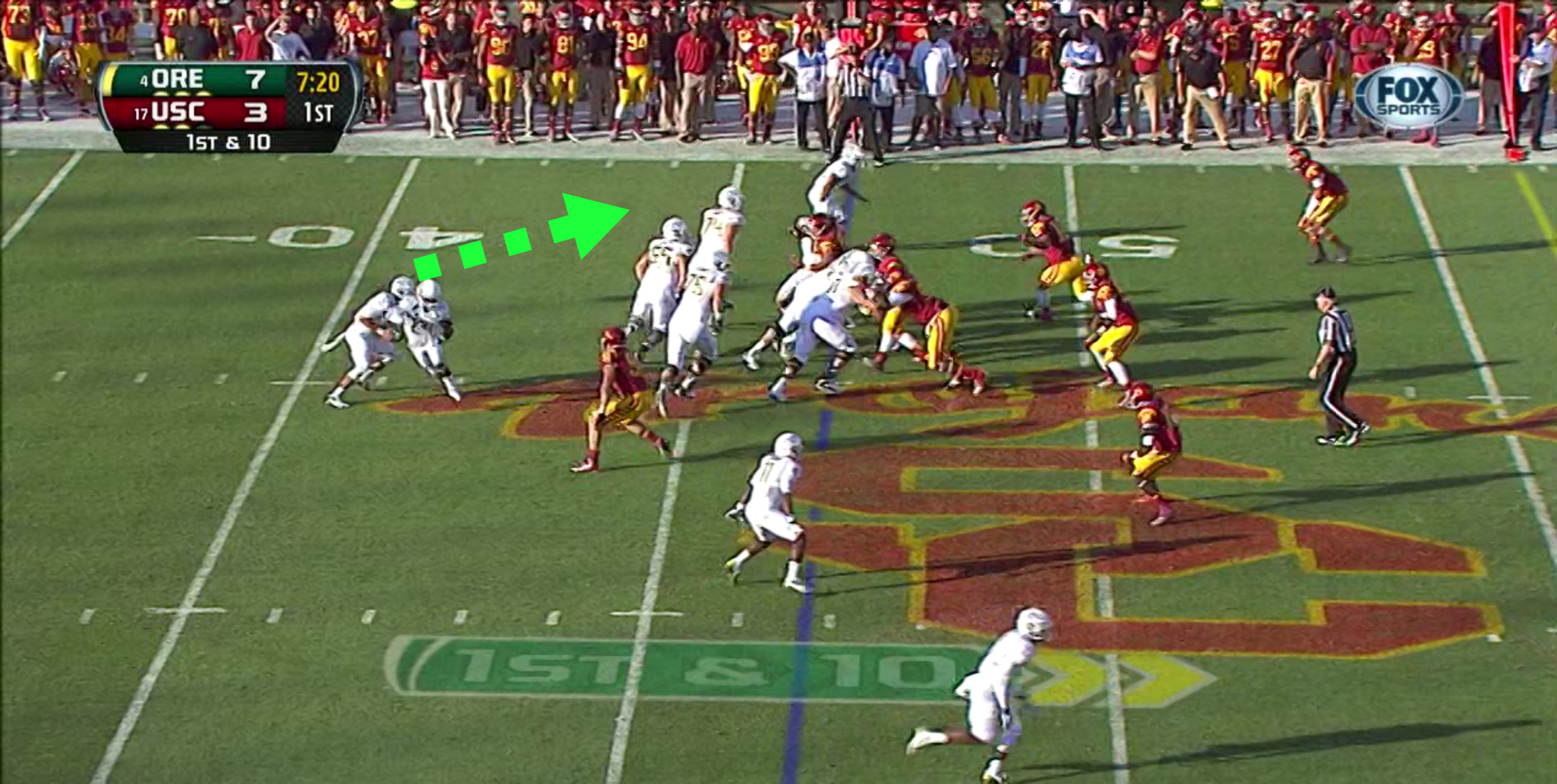 Isn’t an Oregon Quarterback SWEEP Risky? | FishDuck