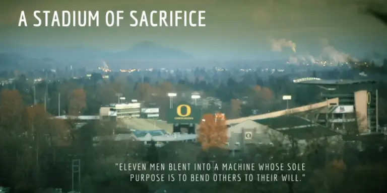 Sacrifice: The Battle Cry of Oregon Football | FishDuck