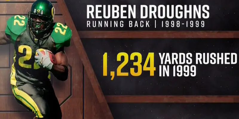 Running Through Autzen: Reuben Droughns! | FishDuck