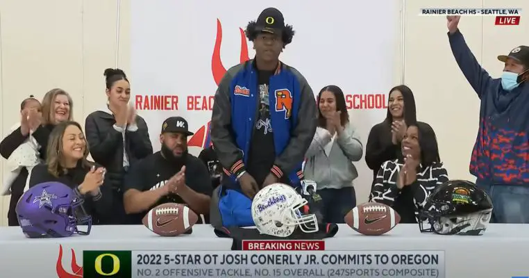 5-Star Conerly Choosing Oregon Makes Huskies Hurl | FishDuck